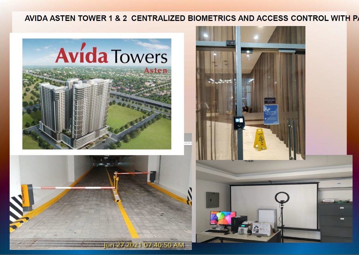 AVIDA TOWER- CENTRALIZED RFID ACCESS CONTROL & PARKING SYSTEM : 7S CCTV ...