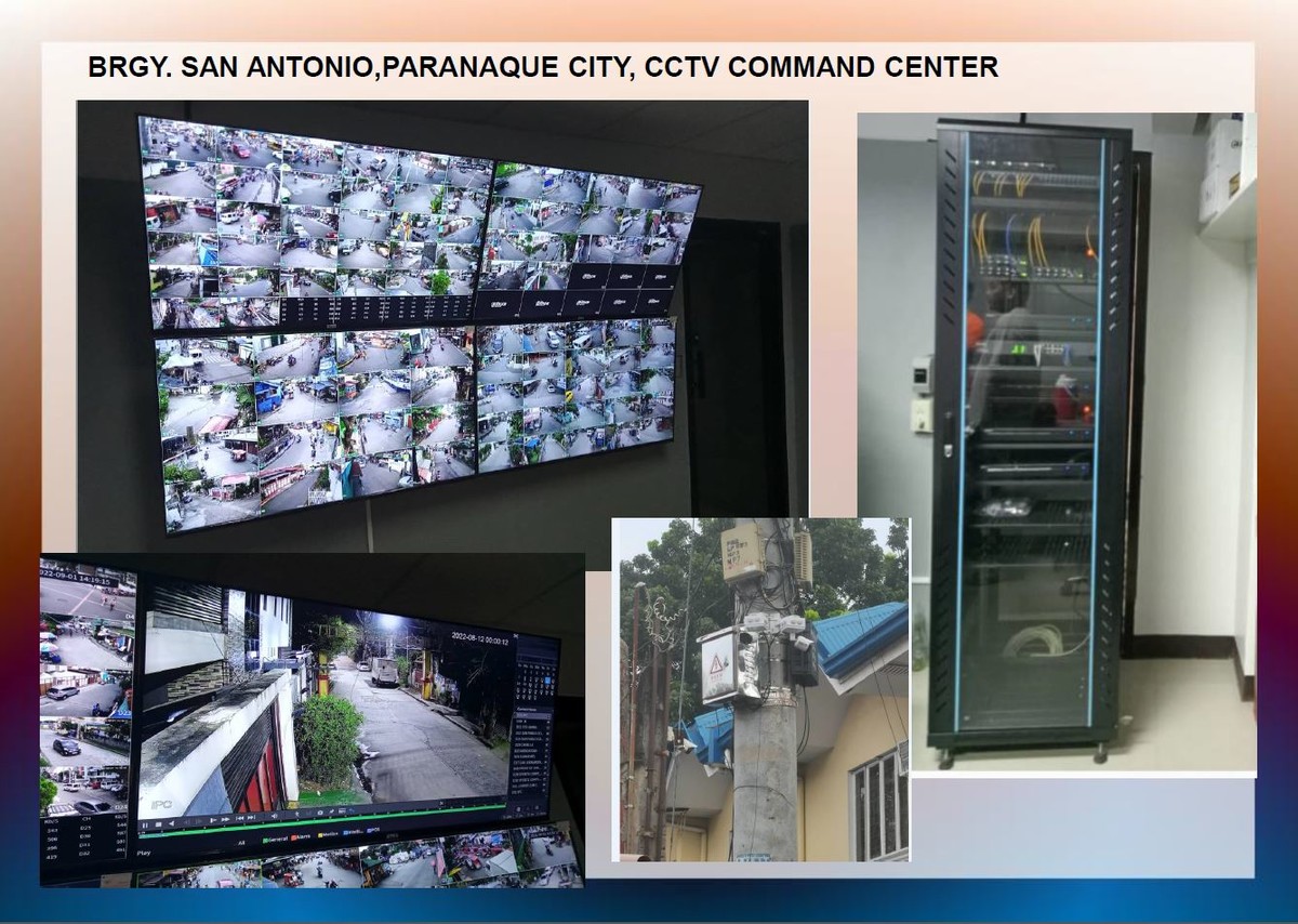 BRGY. SAN ANTONIO- CCTV COMMAND CENTER : 7S CCTV Security Corp | CCTV ...