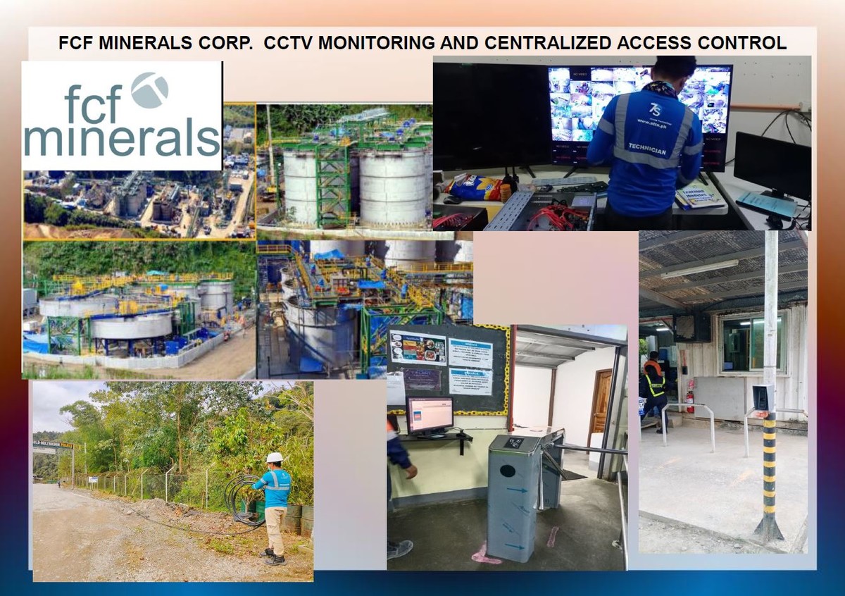 FCF MINERALS- CCTV MONITORING AND CENTRALIZED RFID ACCESS CONTROL : 7S ...