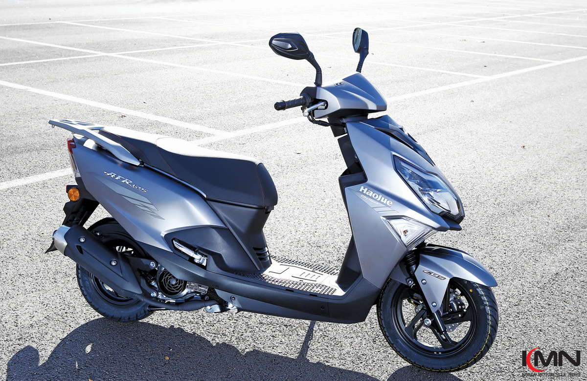 하우주, AFR125 2023년 상반기 국내 판매 1위를 노려 : 한국이륜차신문