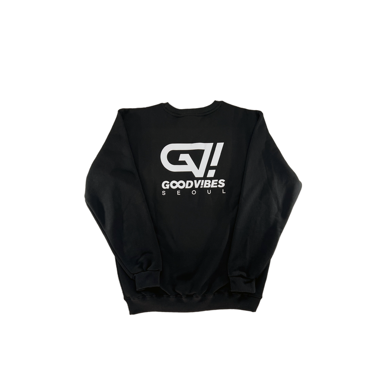 Mr. GOODIE BLACK SWEATSHIRT : GOODVIBES