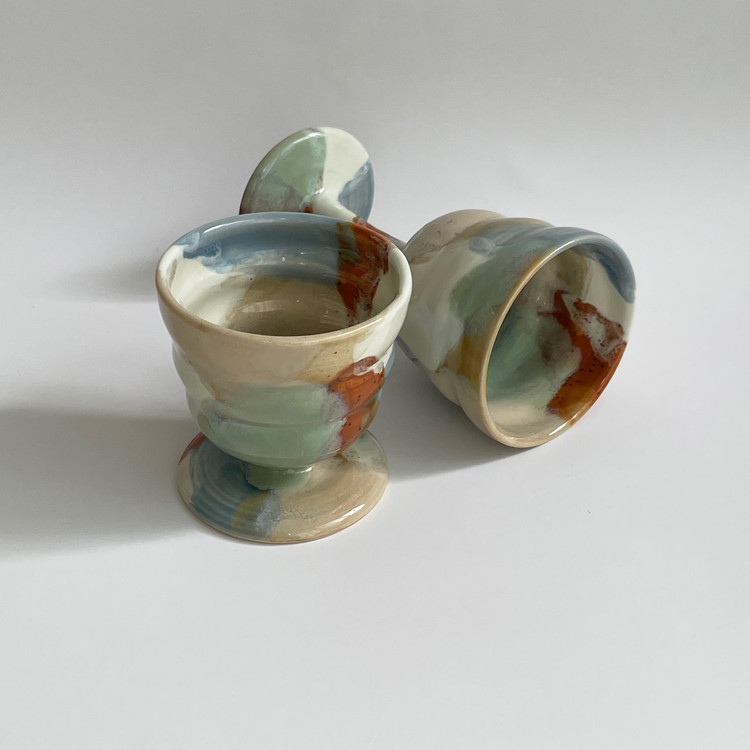 Mojji goblet (shot, basic) PATTERN - 2 : Quartz