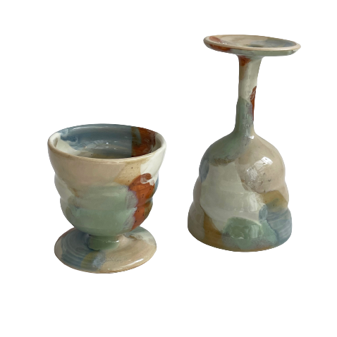 Mojji goblet (shot, basic) PATTERN - 2 : Quartz