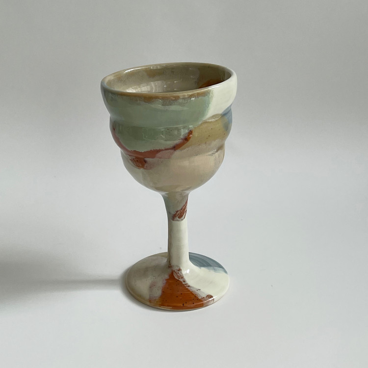 Mojji goblet (shot, basic) PATTERN - 2 : Quartz