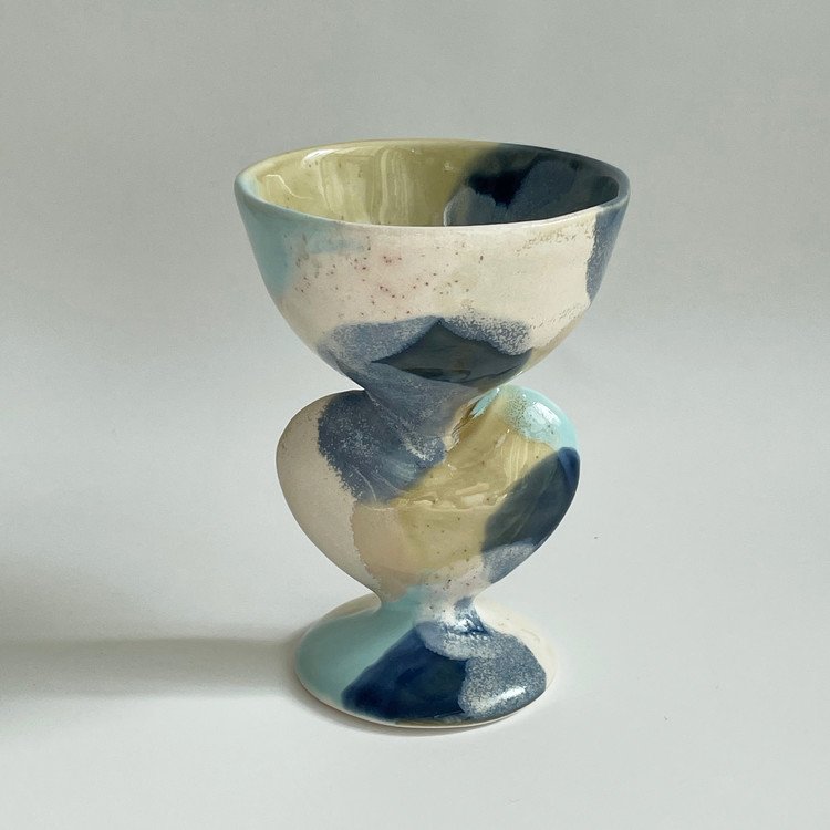 Heart goblet ONLY ONE(sound cup) : Quartz