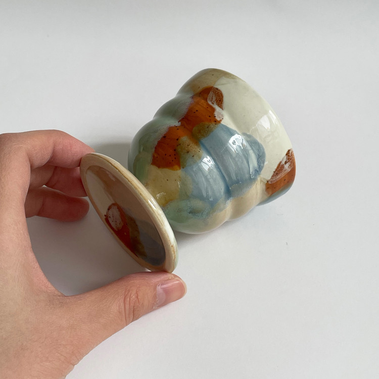 Mojji goblet (shot, basic) PATTERN - 2 : Quartz