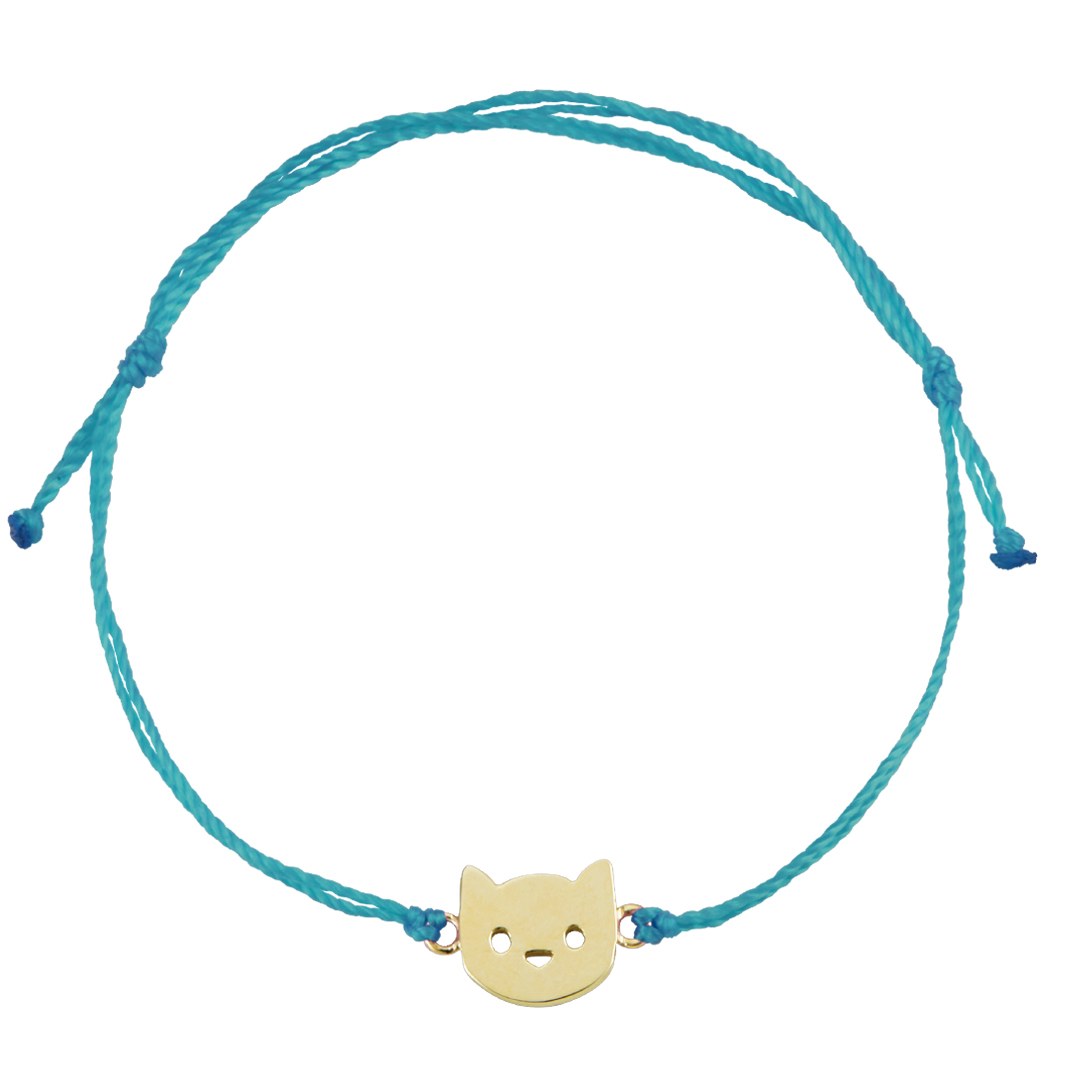 Kitty Cord Bracelet (mint green) : 수엘 | SUEL