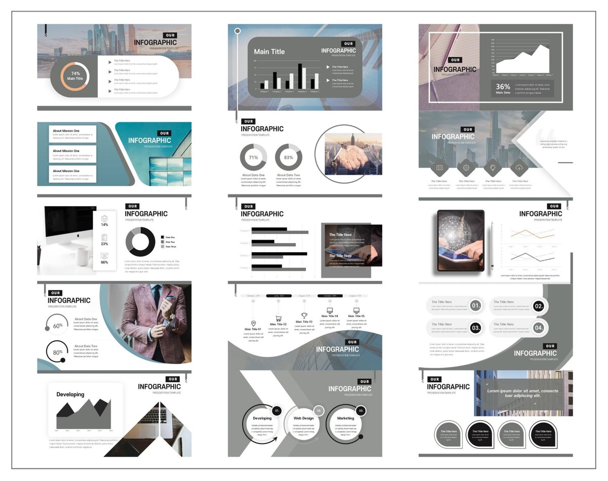 Ppt 그래프 디자인 다운로드 Ppt 템플릿 스토어 디자인킵