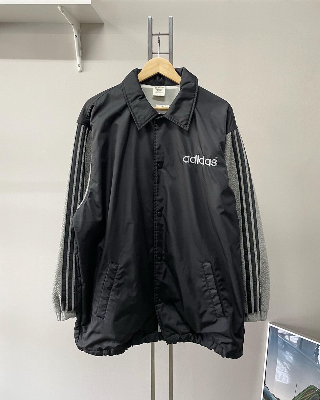 90s Descente X Adidas Licensed Big Logo Coach Jacket (105) : Share the vibe