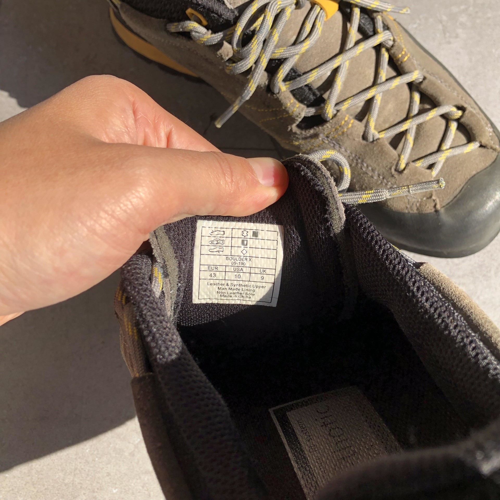 lasportiva tracking shoes : soberseoul