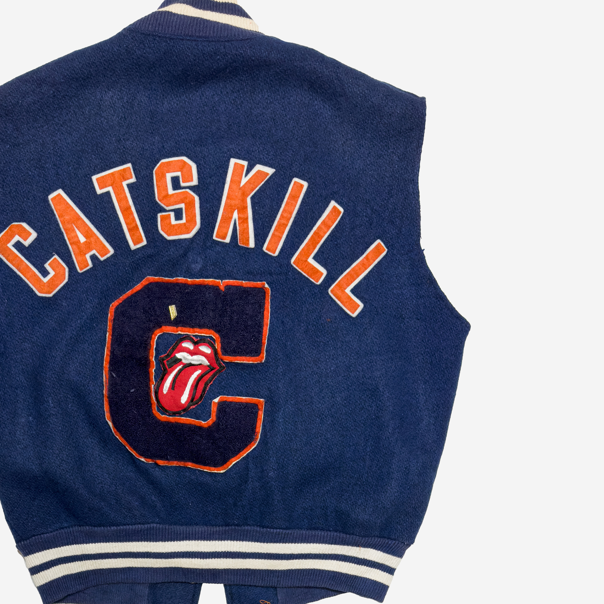 Vintage "Empire" Sleeveless Cut Off & Rolling Stones Patch Custom ...