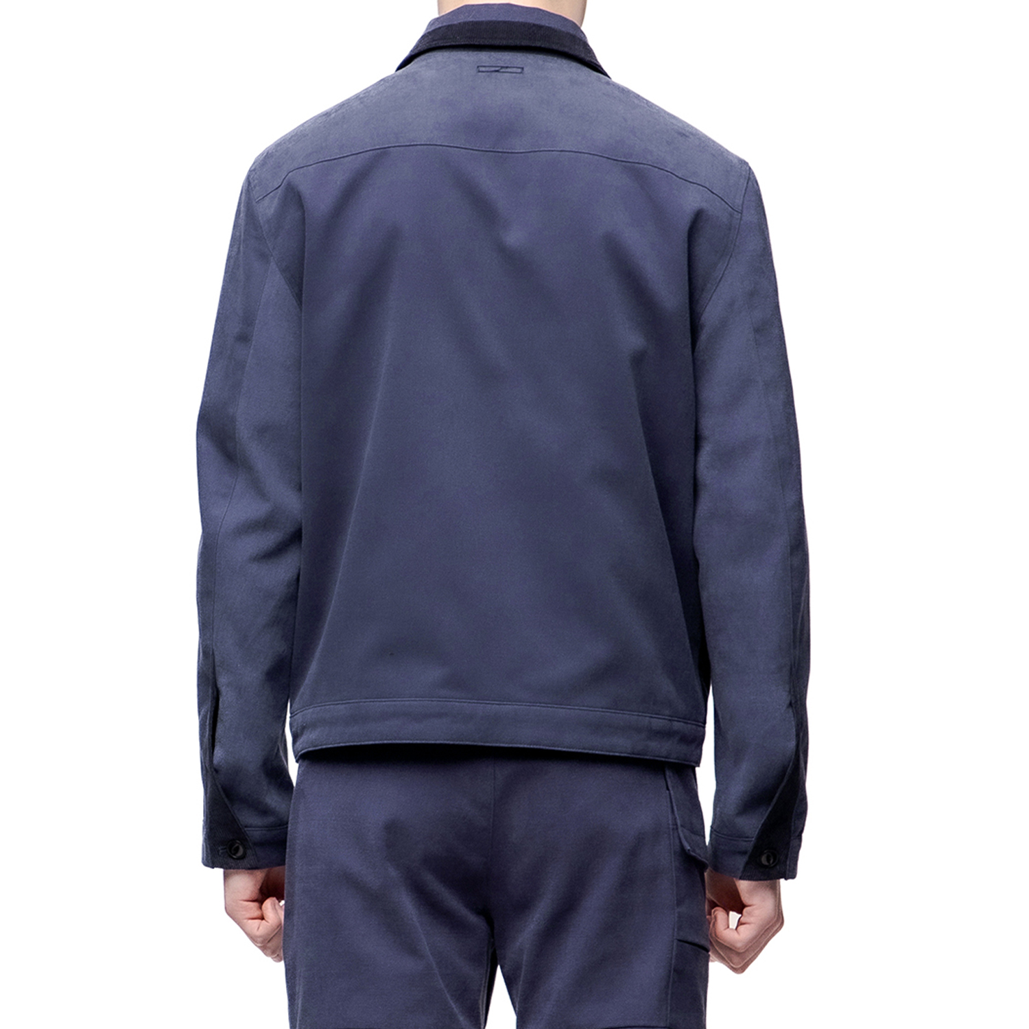 VELCRO WORK JACKET - NAVY : PINACOID l 피나코이드