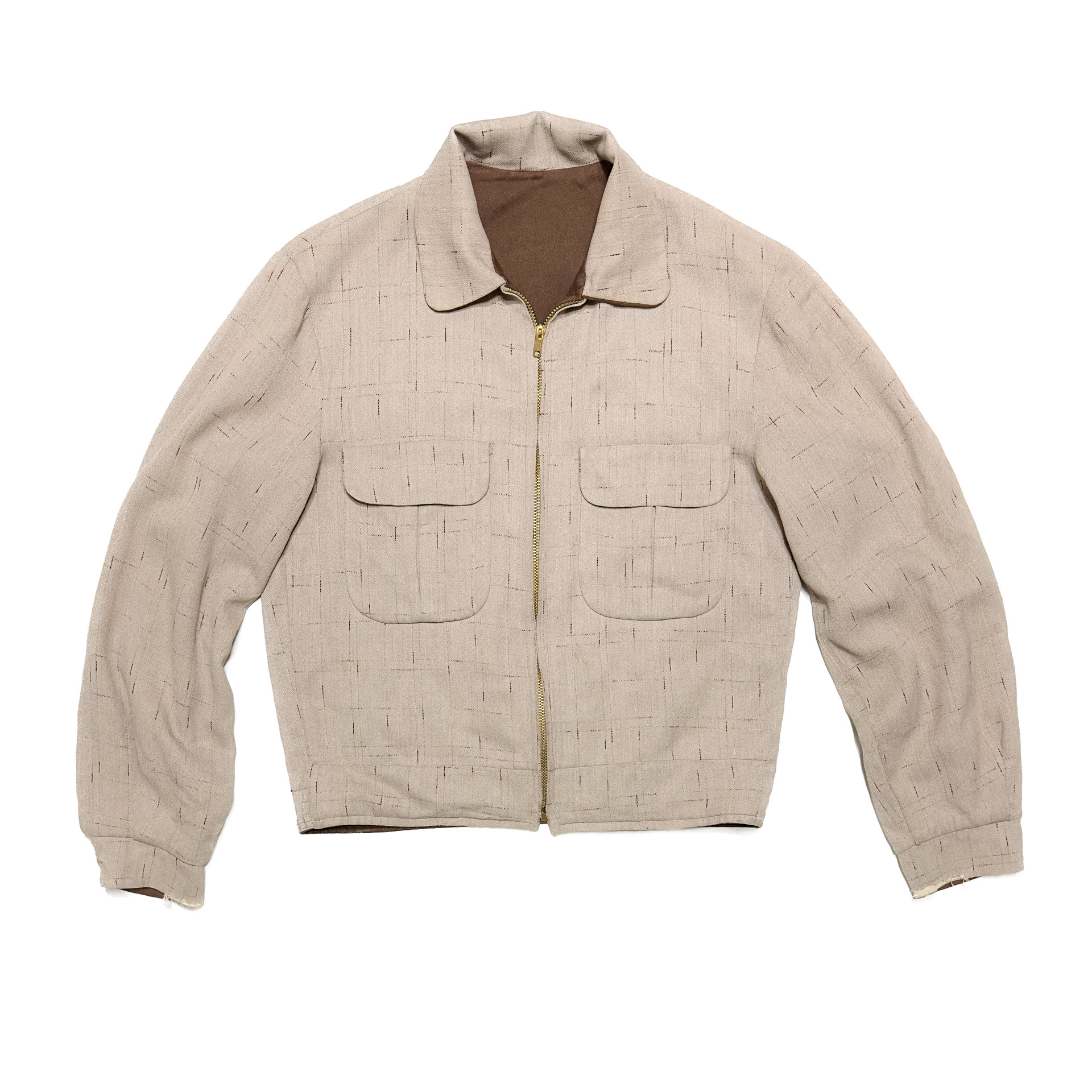 Vintage Reversible Rayon Woven/Gabardine Ricky Jacket : 네오서울