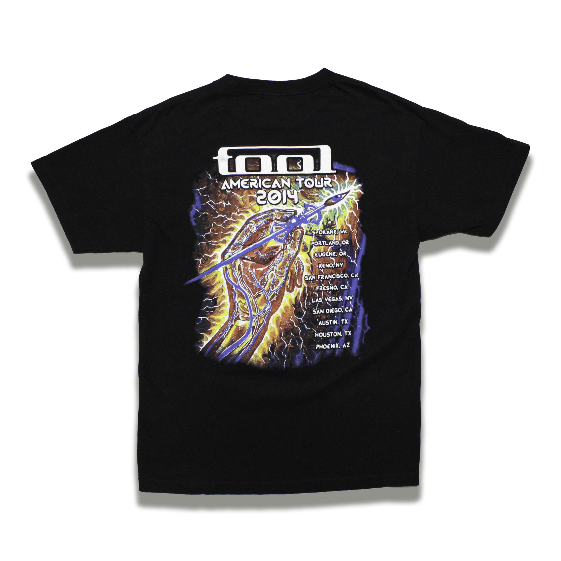 Tool 2014 Tour Merchandise T-shirt : 네오서울