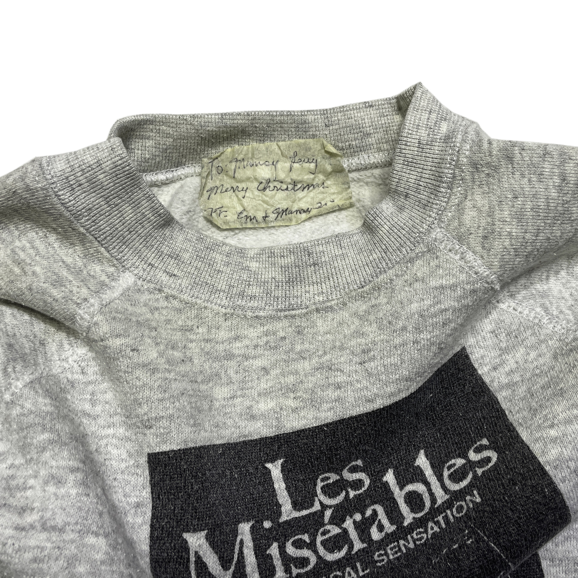 Vintage "Les Miserables" US Open Merchandise Sweatshirt - Christmas ...