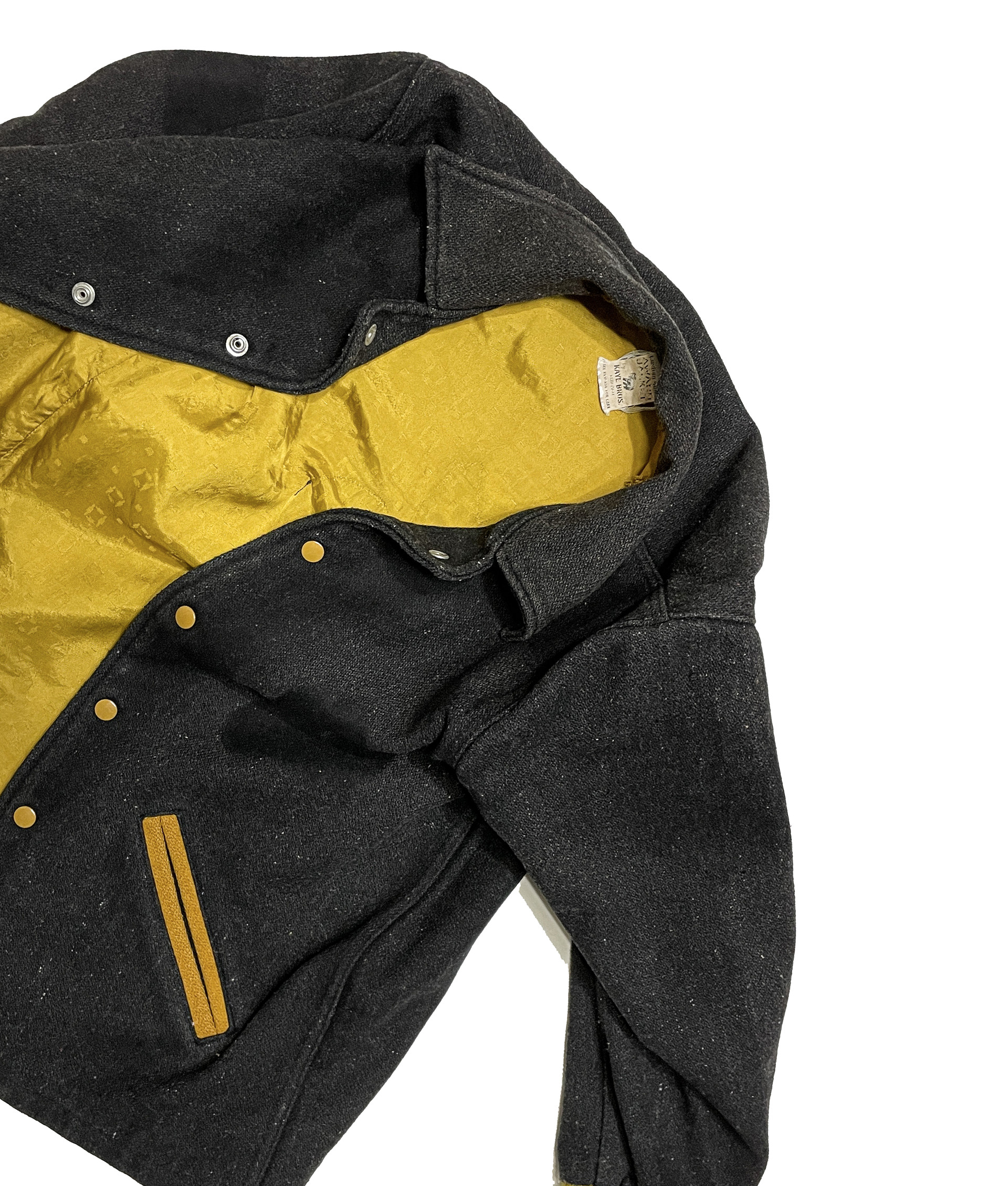Vintage Hard Faded "Kaye Bros" Wool Varsity Jacket : 네오서울