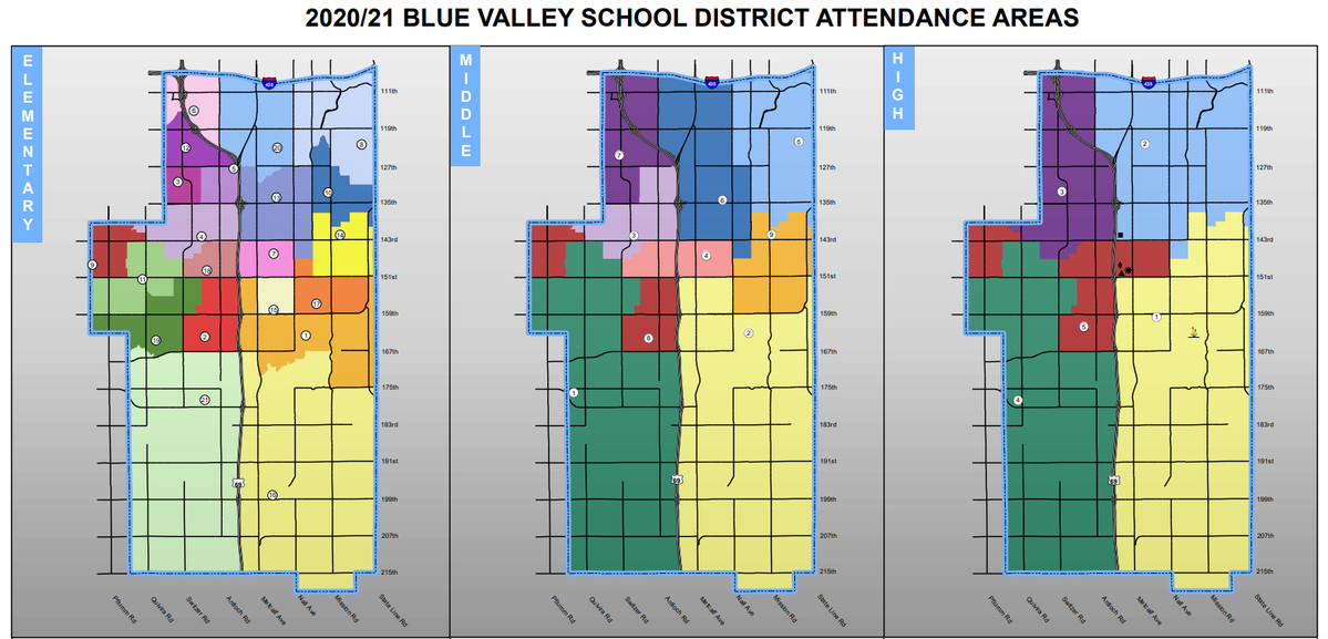 좋은 학군 Blue Valley School District 🏫 : Landing Help : 캔사스 캔사스시티 지역