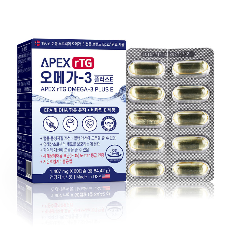 APEX rTG오메가-3 플러스E : jhcompany