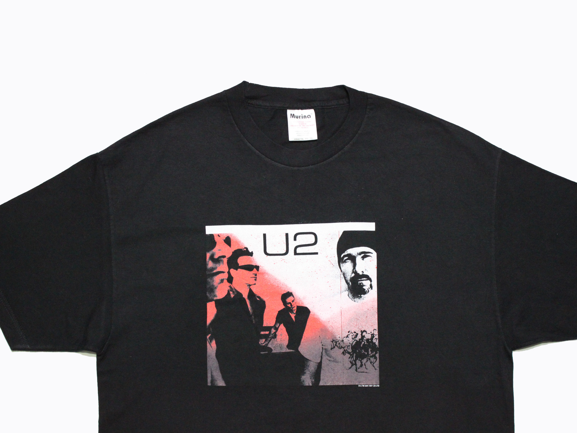 U2 2001 Elevation Album Tour Merchandise T-shirt : 네오서울