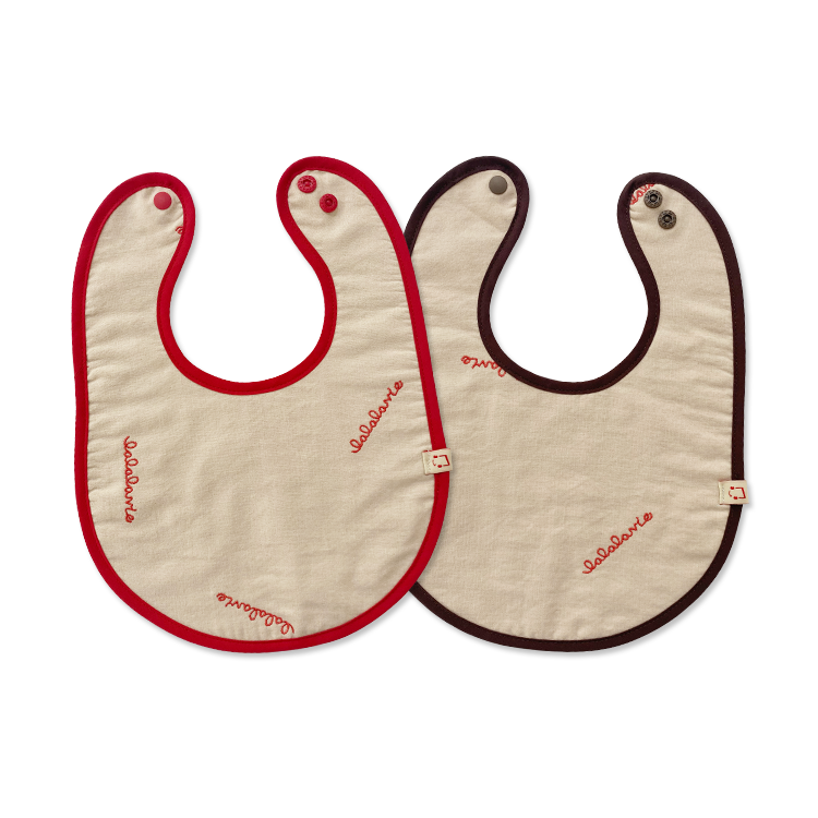 Anti Dust Gauze Baby Bibs 2 SET : 랄랄라비 lalalavie