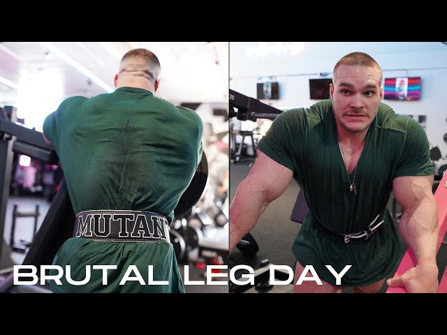 닉워커 하체 Nick Walker Legs : 프로 훈련법 - 제로투히어로