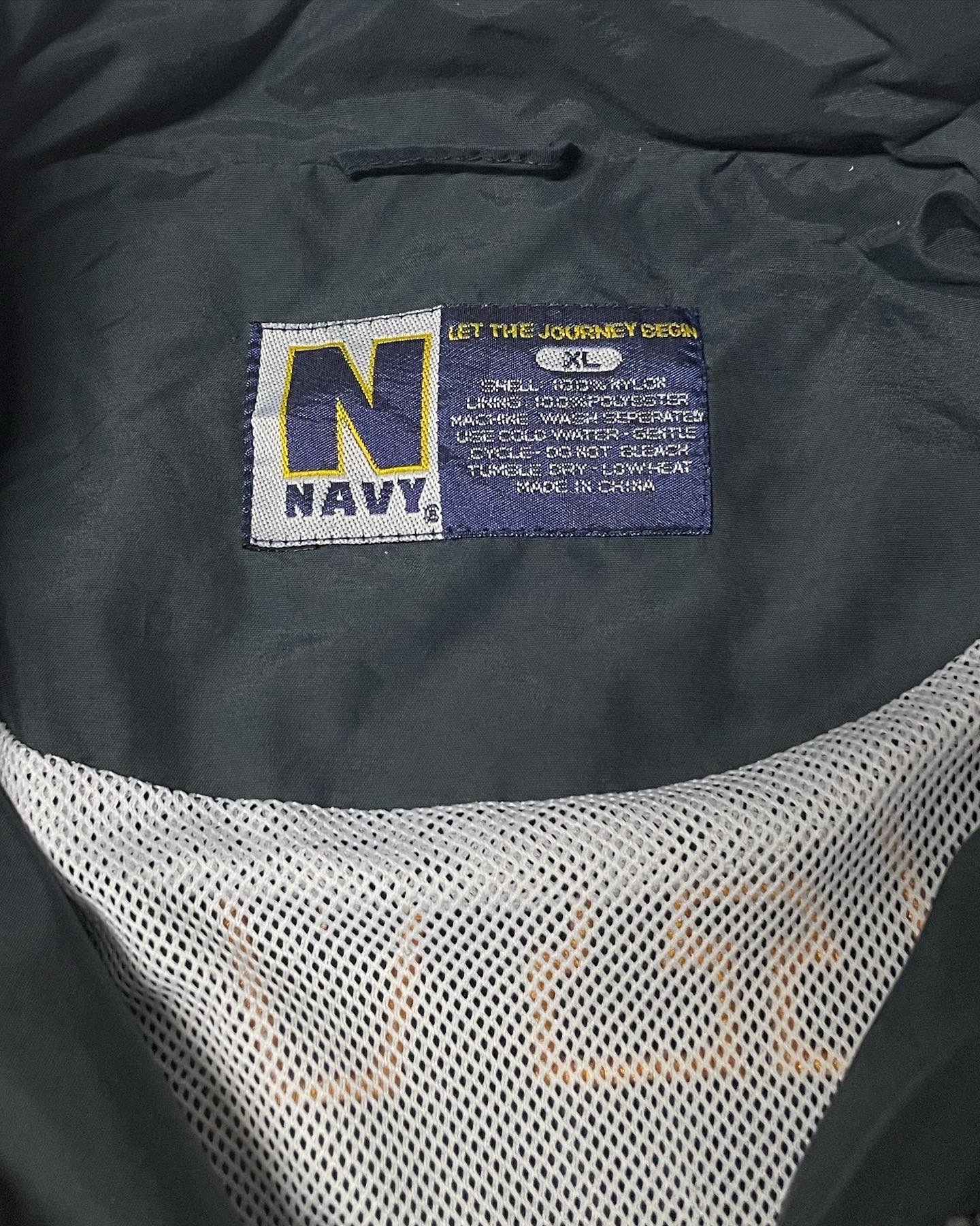 90s US Navy Track Warm-up Jacket (105-110) : Share the vibe