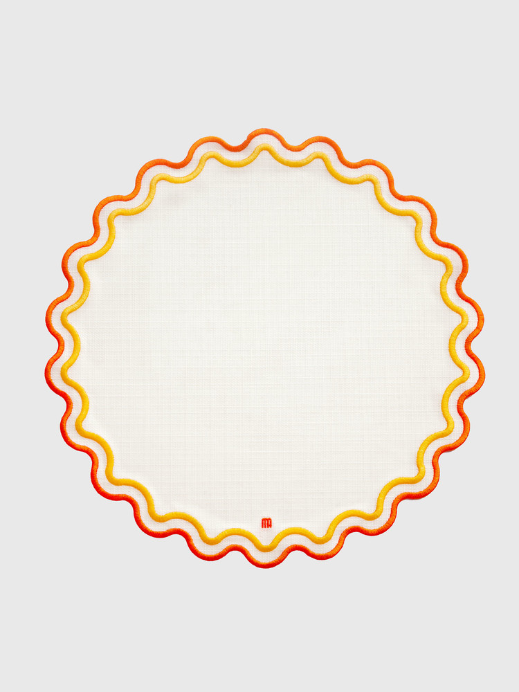 Daisy Table mat - Orange : 메종다르