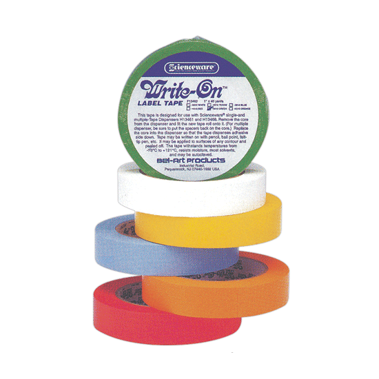 Tape label write-on white 12.7mm 6/PK : HLB바이오스텝 B2B MALL