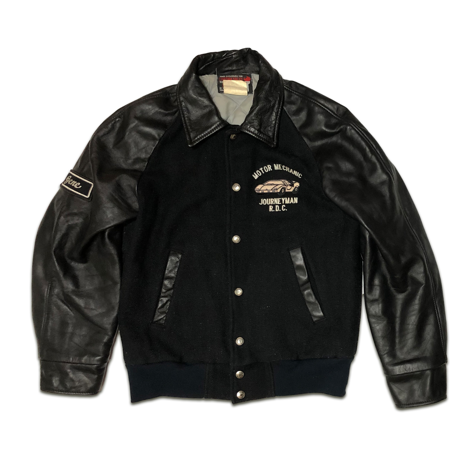 Vintage Leather Vasity jacket : 네오서울