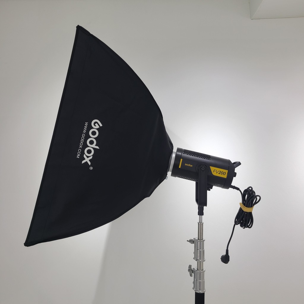 지속광(godox fv200)&직사각 소프트박스 1set : 스튜디오 서리얼