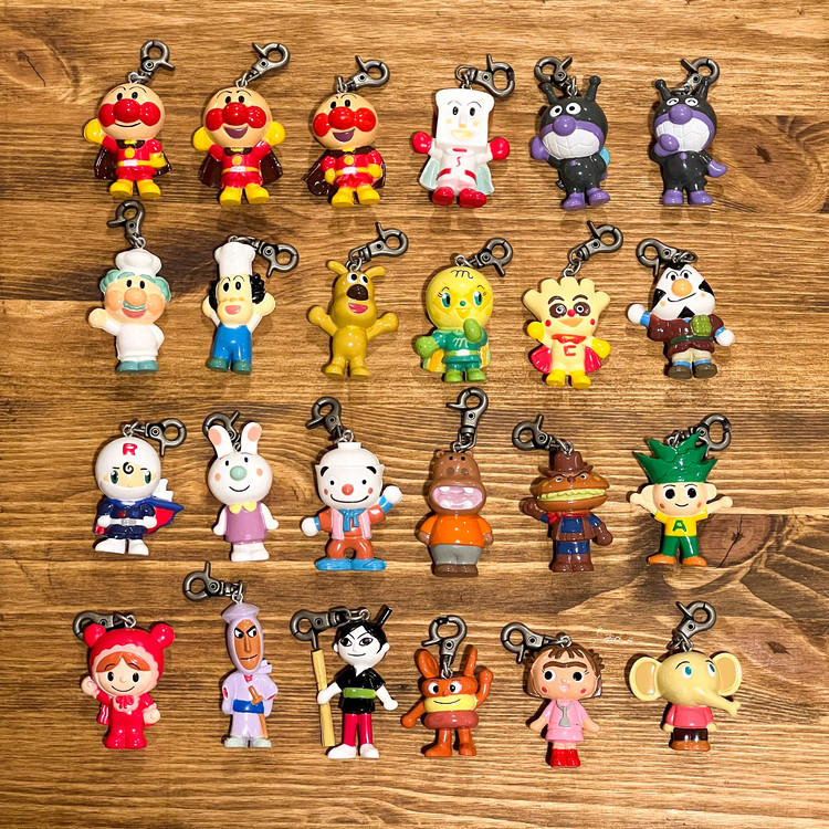 Anpanman Mini Keychain : Yayshop 예이샵