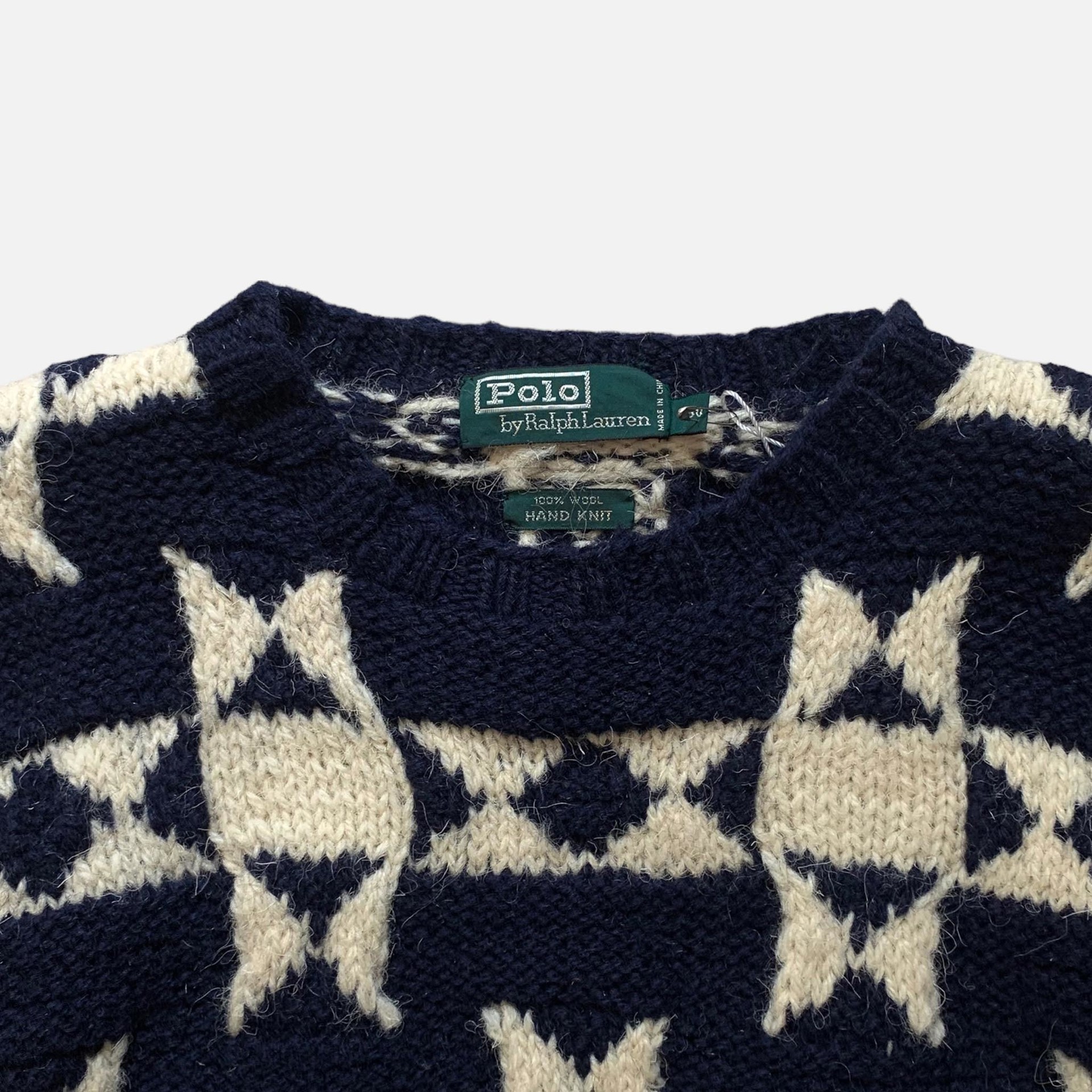 POLO ralph lauren pattern knit : TAAU