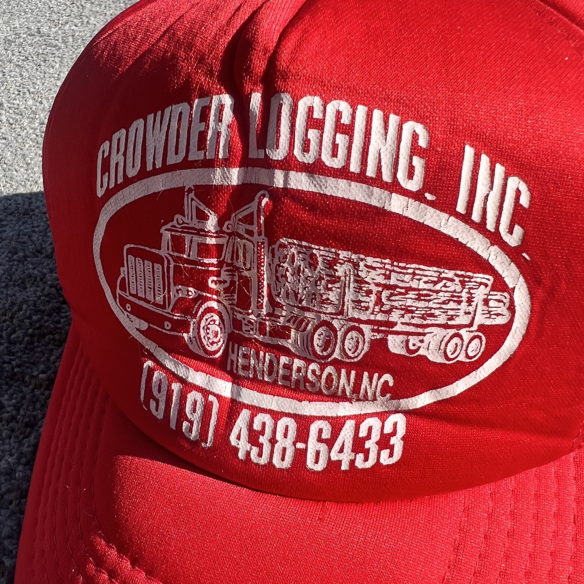 VTG crowder logging trucker cap : soberseoul