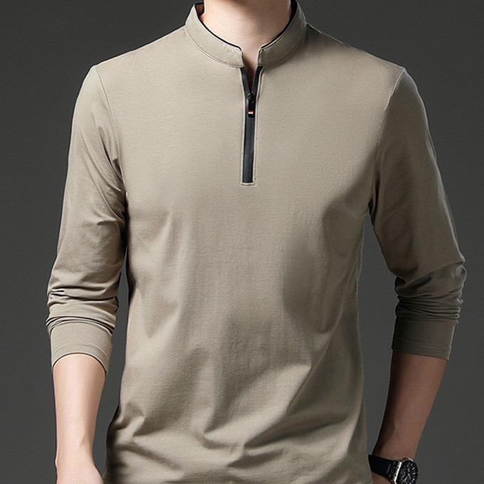 Y073_집업단폴로 : 신사패션