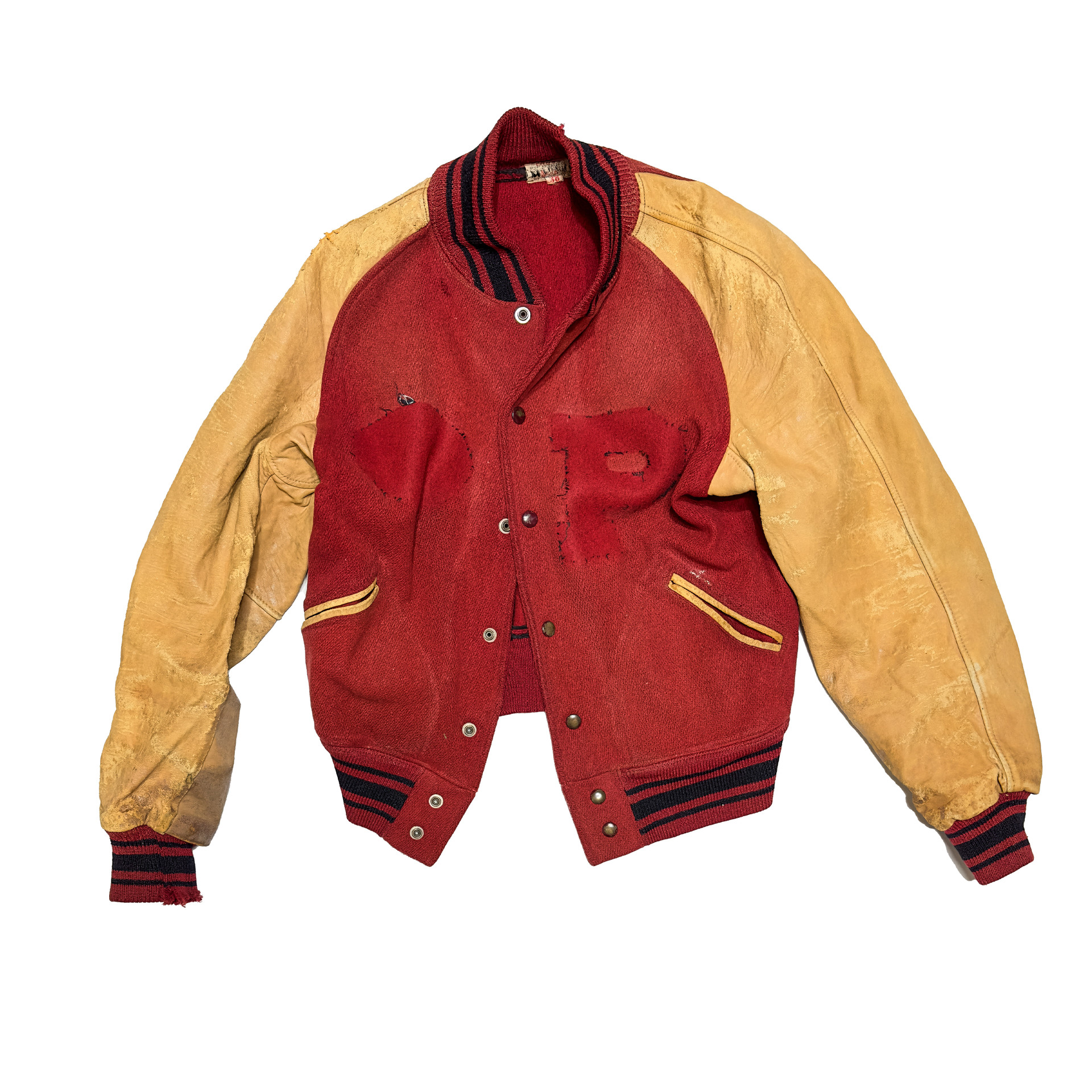 Vintage Boro "Sand Knit" Varsity Jacket : 네오서울