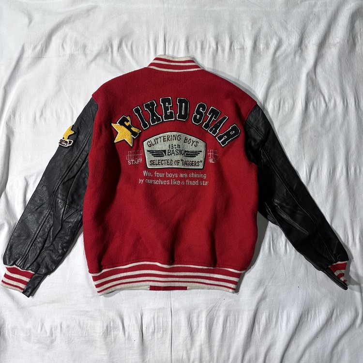 90s Fixeo stars Varsity jacket (L/105) : OLDCOMPANY(올드컴퍼니)
