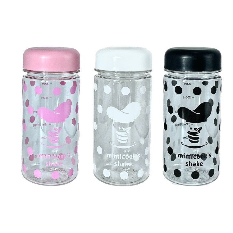 미미쿡 쉐이크 보틀 350ml 3종 (핑크, 화이트, 블랙) : 하이앤팜