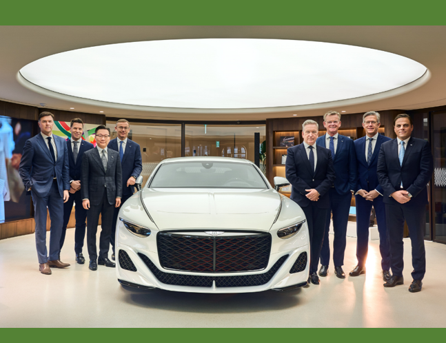 벤틀리모터스코리아와 벤틀리 서울은 애드리안 홀마크(Adrian Hallmark) 벤틀리 회장 겸 CEO가 직접 참석한 가운데 ...