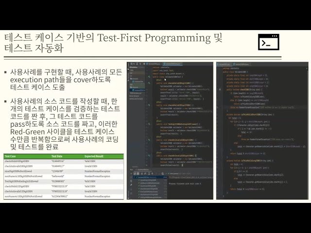 18강. 테스트 케이스 기반의 Test First Programming 및 테스트 자동화 (2022.4.26.) : KOSTA ...
