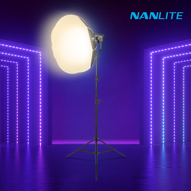 NANLITE 난라이트 포르자300BII 랜턴 소프트박스80 원스탠드 세트 스튜디오 LED 조명