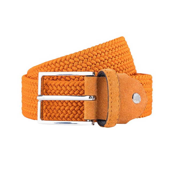 LIVERPOOL (ORANGE) ELASTIC WOVEN BELT : 로롱