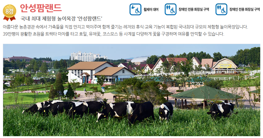 안성팜랜드 : 안성이야기