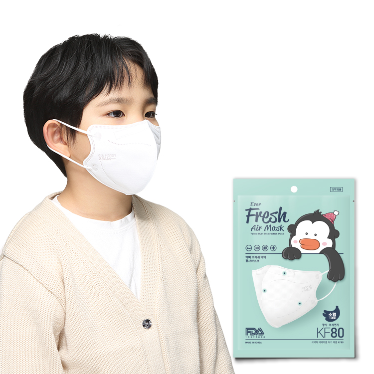 [50매 SALE] KF80 소형 에버프레쉬 에어 마스크 25매 / 50매 : 에버프레쉬
