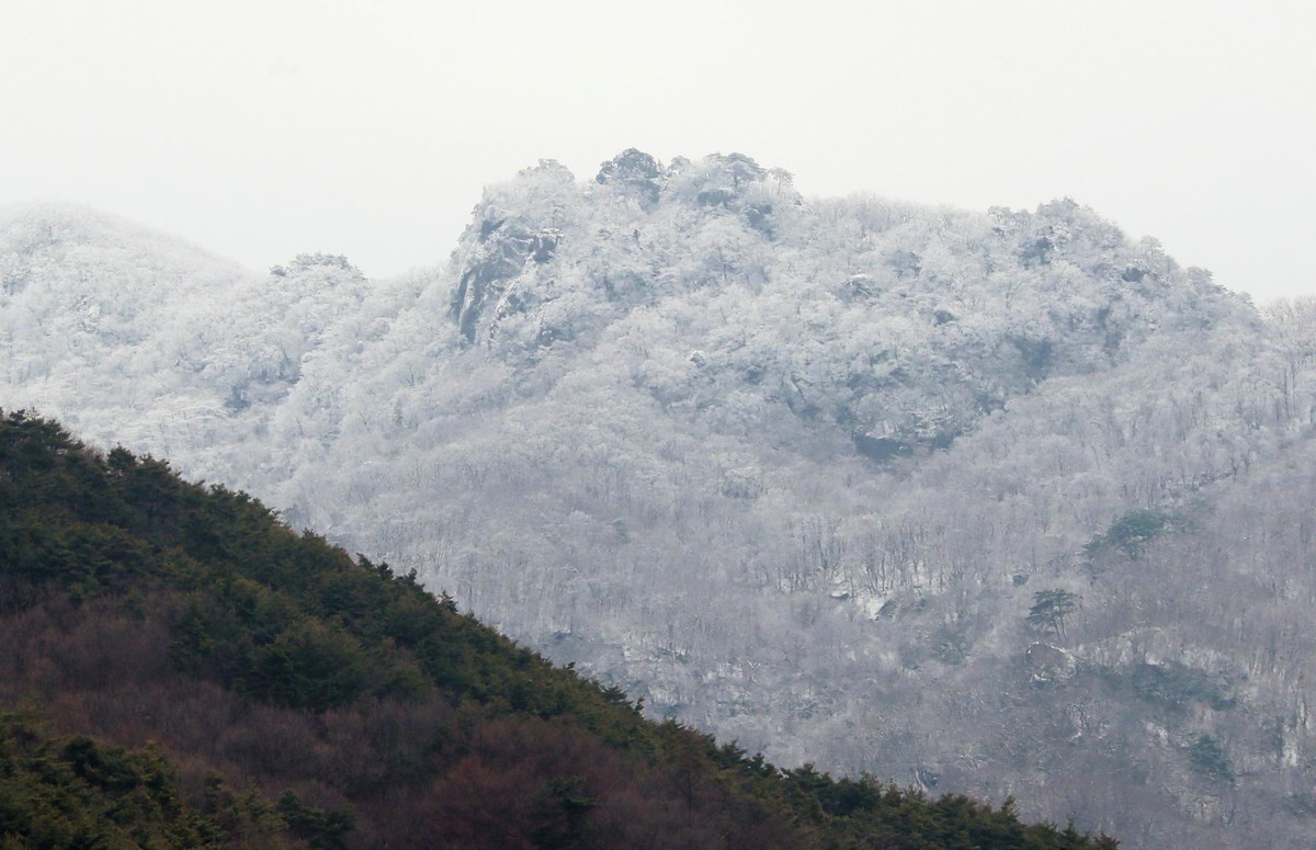 Snow on Mt. Jirisan Wabul : ART SPACE of myKorea.kr