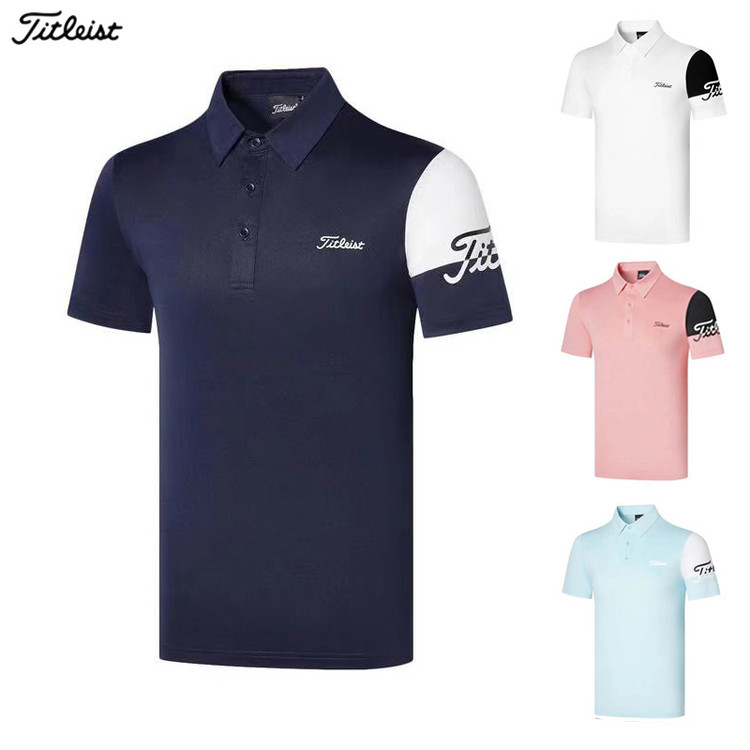 Titleist 골프 4종 남성 투톤 포인트 기능성 반팔 카라 티셔츠 G320 골퍼 엠파이어 골프웨어 레플리카 전문