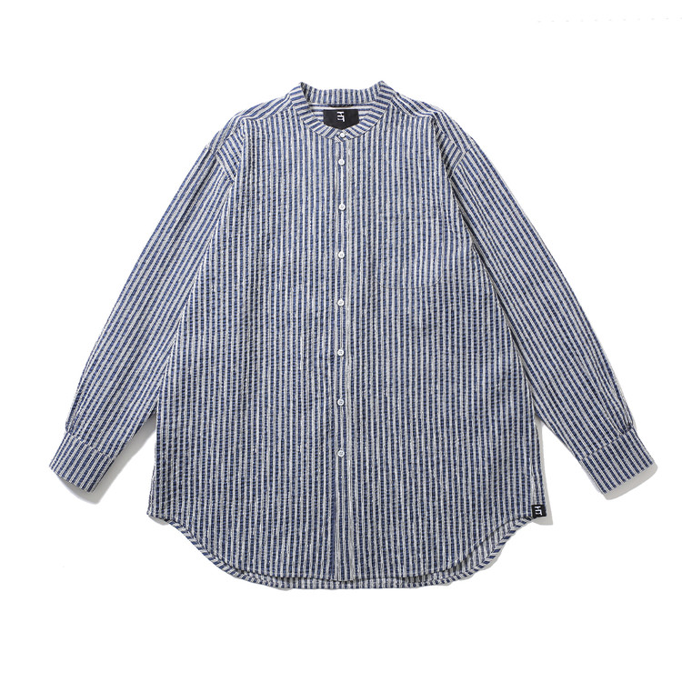 Tunic Shirt (Blue Stripe) : 솔티 공식 온라인스토어