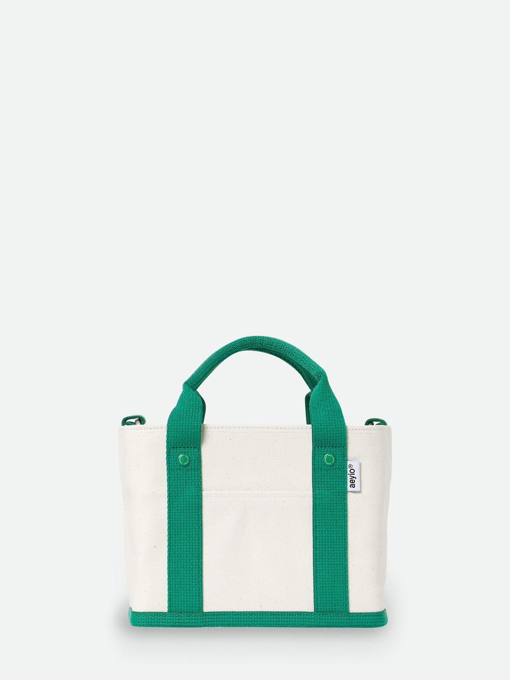 Eight bag_green_Small with strap (TO10) : 에이와이오스튜디오 aeyiostudio