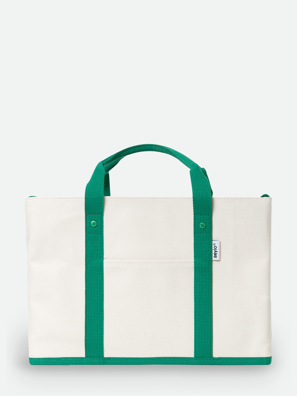 Eight bag_green_Large with strap (TO30) : 에이와이오스튜디오 aeyiostudio