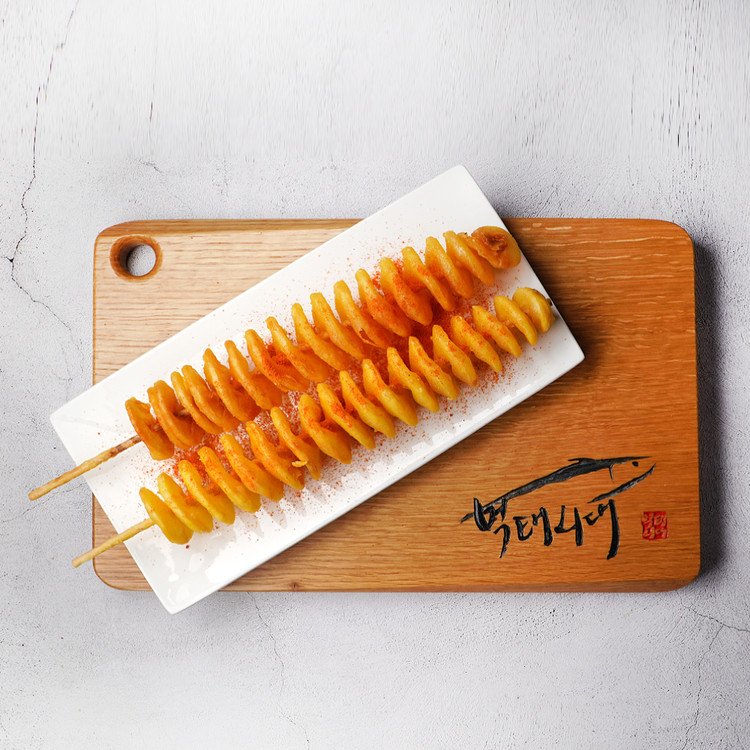 회돌이 감자 650g(130g*5) 회오리 감자 : 정진푸드