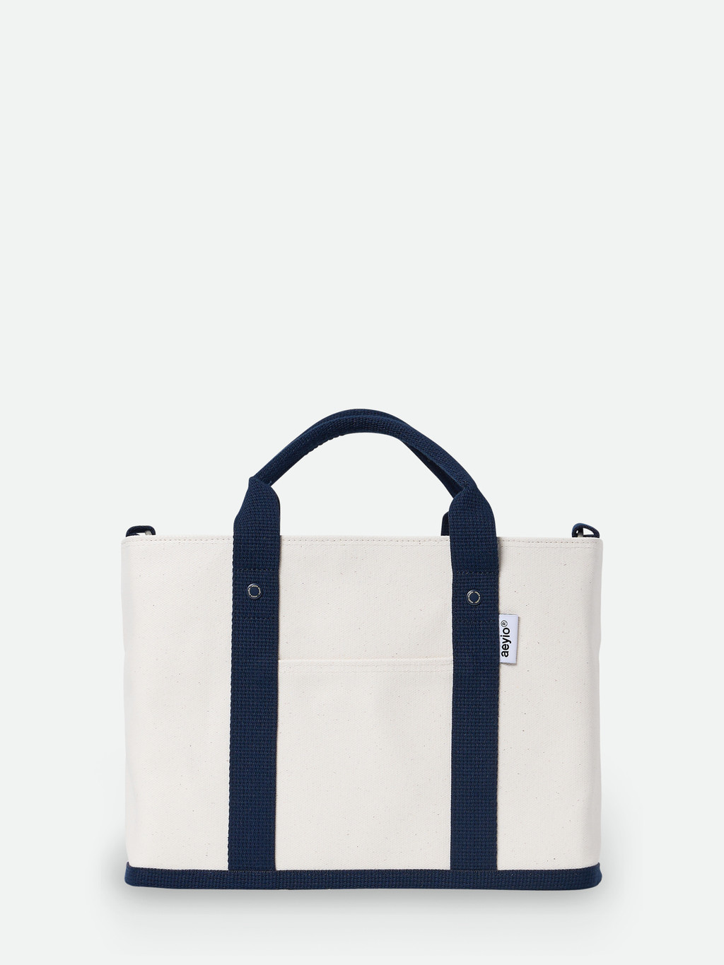 Eight bag_navy_Medium with strap (TO20) : 에이와이오스튜디오 aeyiostudio